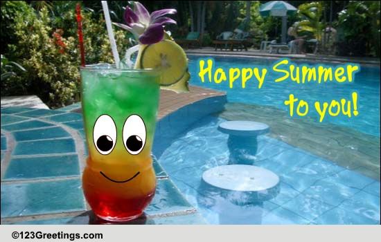 A Happening Summer Wish. Free Happy Summer eCards, Greeting Cards | 123 ...