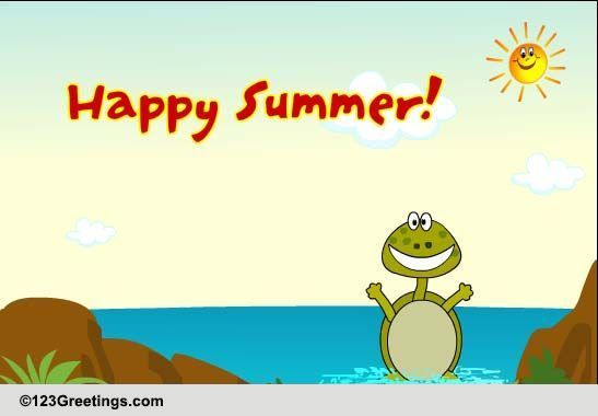 Summer Sun And Fun. Free Happy Summer eCards, Greeting Cards | 123 ...
