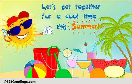 Let's Get Together... Free Invitations eCards, Greeting Cards | 123 ...