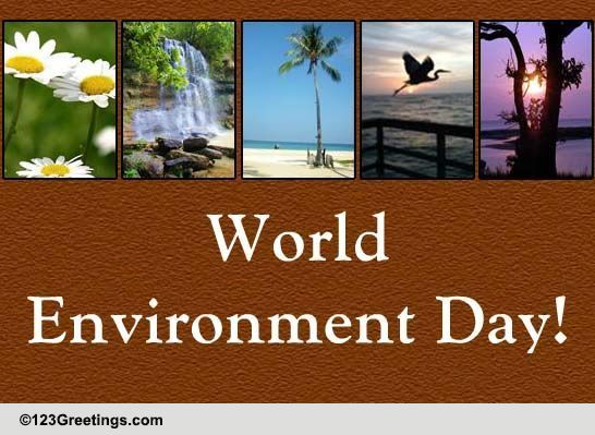 Wishes On World Environment Day. Free World Environment Day eCards ...