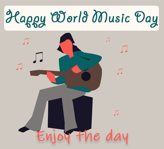 World Music Day Cards, Free World Music Day Wishes, Greeting Cards ...