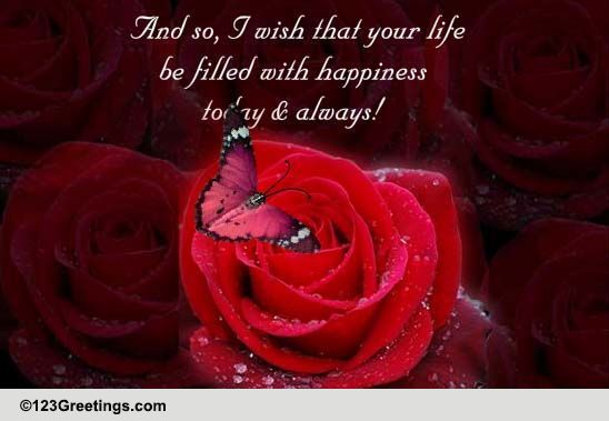 I Want You to be Happy Day Cards, Free I Want You to be Happy Day ...