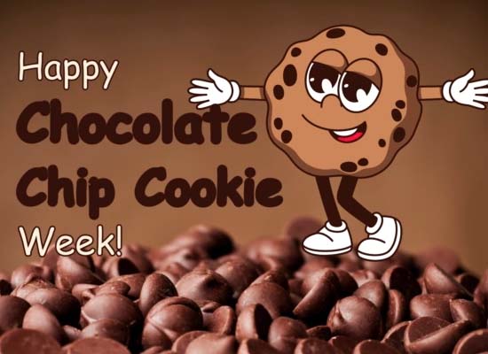 Chocolate Chip Cookie Week Cards, Free Chocolate Chip Cookie Week ...