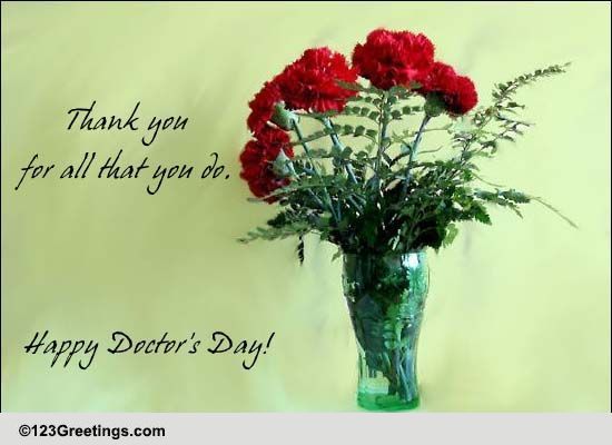 Doctor's Day Cards, Free Doctor's Day Wishes, Greeting Cards | 123 ...