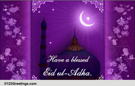Allah's Love And Blessings On Eid. Free Allah's Blessings eCards | 123 ...
