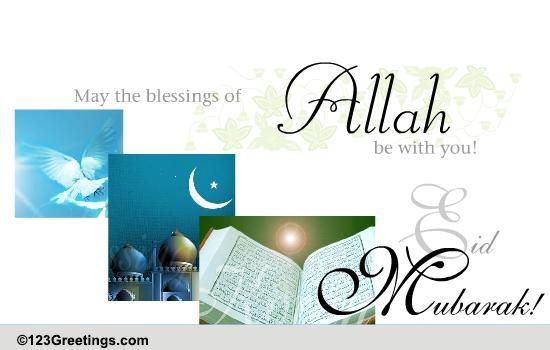 Eid ul-Adha Cards, Free Eid ul-Adha Wishes, Greeting Cards | 123 Greetings