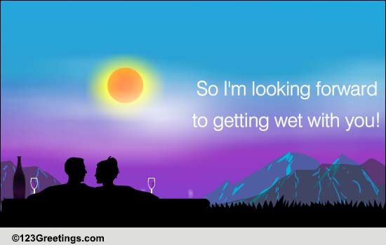 Hot Tub Wishes For Special Someone! Free Hot Tub Day eCards | 123 Greetings