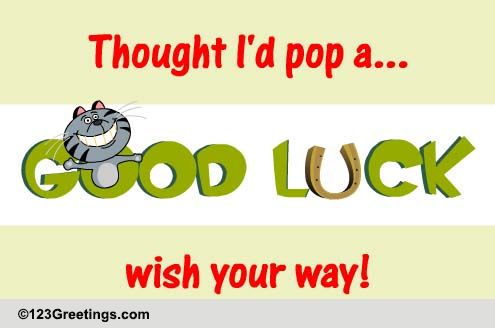 Good Luck... Free Ides of March eCards, Greeting Cards | 123 Greetings
