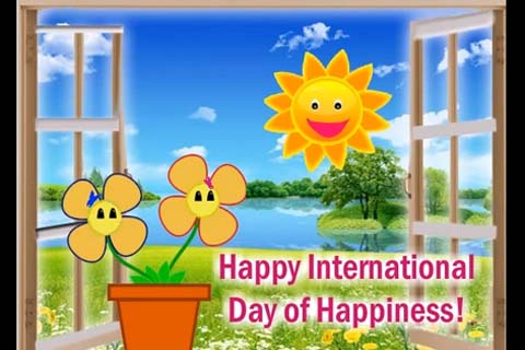 International Day of Happiness Cards, Free International Day of ...
