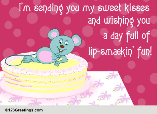 Lip-smackin' Fun! Free Lemon Chiffon Cake Day eCards, Greeting Cards ...