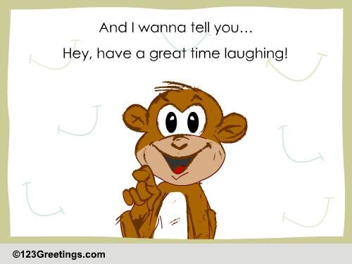 A Fun Wish On Let's Laugh Day. Free Let's Laugh Day eCards | 123 Greetings
