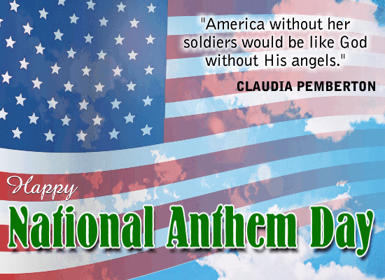 National Anthem Day Cards, Free National Anthem Day Wishes | 123 Greetings