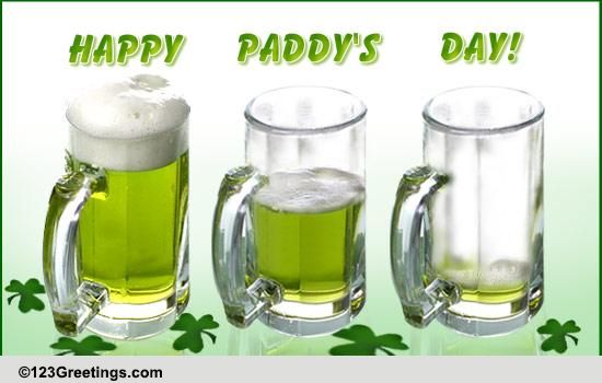 Happy Paddy's Day! Free Bit O' Fun eCards, Greeting Cards | 123 Greetings