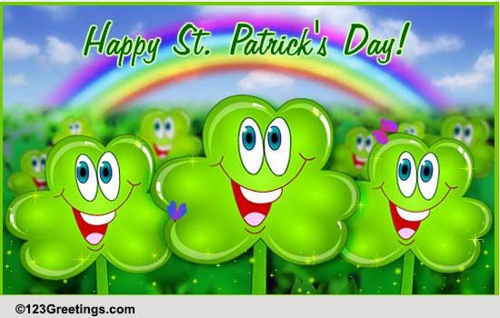 Happy Blessings For St. Patrick's Day! Free Irish Blessings eCards ...