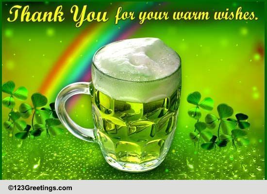 Thanks And Cheers! Free Thank You eCards, Greeting Cards | 123 Greetings