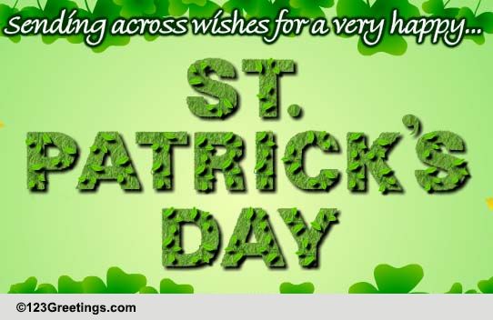 Send St. Patrick's Day Wishes! Free Happy St. Patrick's Day eCards ...