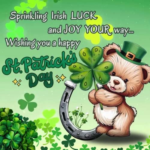 Sprinkling Irish Luck And Joy Your Way. Free Happy St. Patrick's Day ...