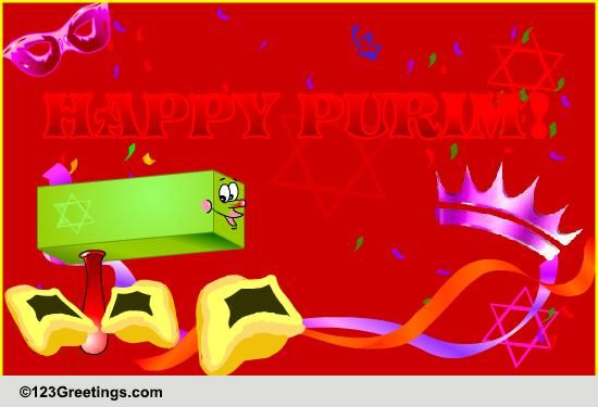 Happy Purim! Free Purim eCards, Greeting Cards | 123 Greetings