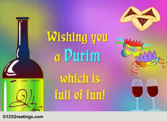 A Purim Full Of Fun! Free Purim eCards, Greeting Cards | 123 Greetings
