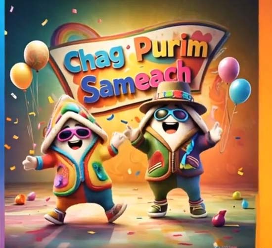 Fun Wish On Purim. Free Purim eCards, Greeting Cards | 123 Greetings