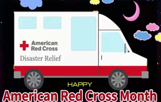 Red Cross Month Celebration. Free American Red Cross Month eCards | 123 ...