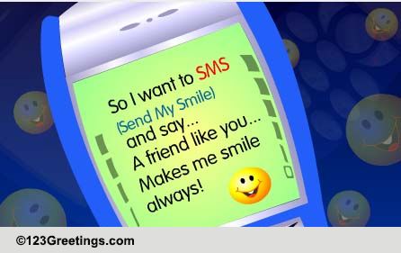 Send Smile To A Friend... Free Share a Smile Day eCards, Greeting Cards ...