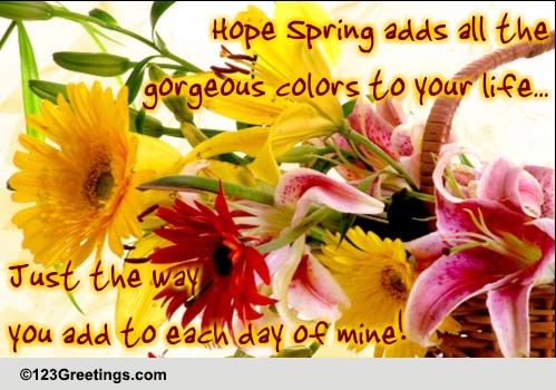 Spring Bunch For Your Friend. Free Friends eCards, Greeting Cards | 123 ...