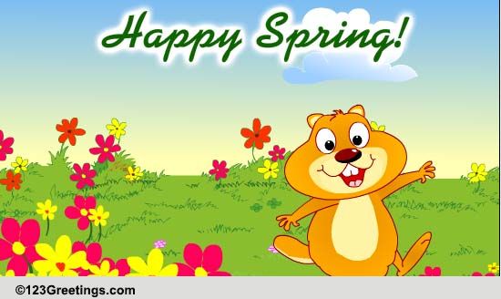 Spring Wishes For Your Friend! Free Friends eCards, Greeting Cards ...