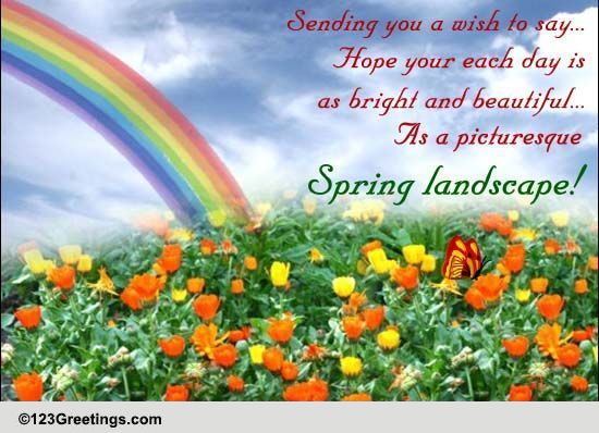 Share The Magic Of Spring. Free Magic of Spring eCards, Greeting Cards ...