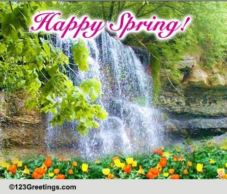 As Spring Arrives... Free Magic of Spring eCards, Greeting Cards | 123 ...
