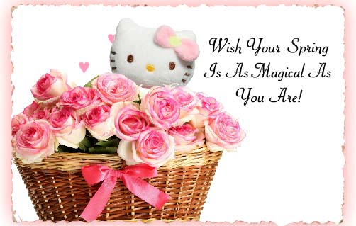 Magical Spring Gives You Joy! Free Magic of Spring eCards | 123 Greetings