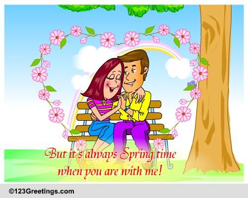 Spring-time Love! Free Love eCards, Greeting Cards | 123 Greetings