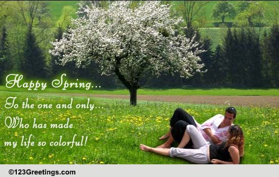 Spring Forever, Sweetheart... Free Love eCards, Greeting Cards | 123 ...