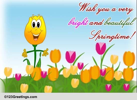 Spring Hug! Free Happy Spring eCards, Greeting Cards | 123 Greetings