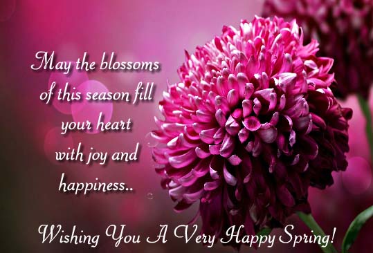 Happy Blossoms! Free Happy Spring eCards, Greeting Cards | 123 Greetings