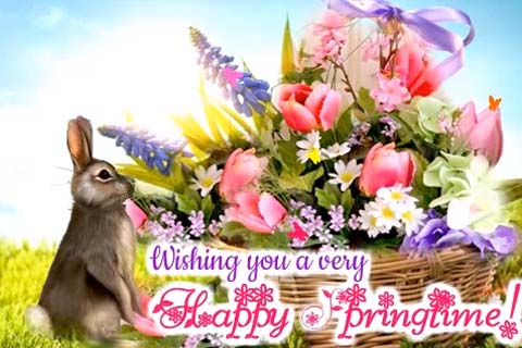 Colorful Spring Season! Free Happy Spring eCards, Greeting Cards | 123 ...