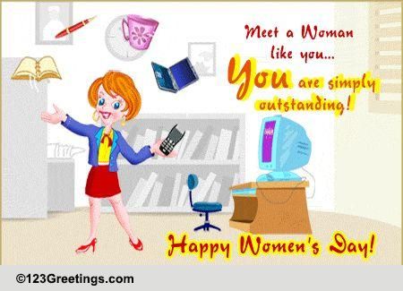 Working Woman... Free Specials eCards, Greeting Cards | 123 Greetings
