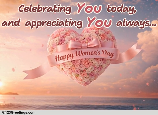 Send Heartfelt Womens Day Wishes Free Happy Women's Day eCards | 123 ...