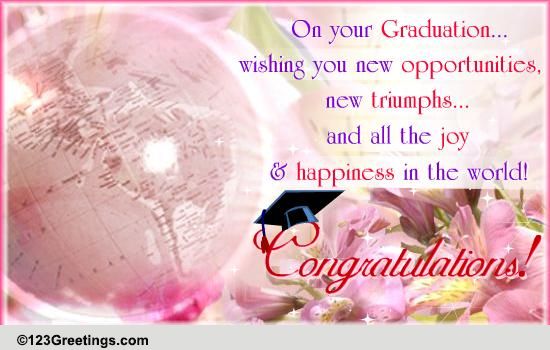 Graduation Encouragement & Inspiration Cards, Free Graduation ...