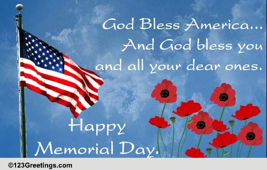 Memorial Day Prayer. Free Patriotism eCards, Greeting Cards | 123 Greetings