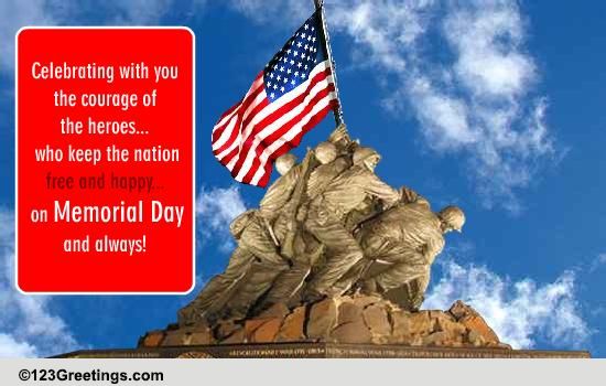 Memorial Day Patriotic Wish... Free Wishes eCards, Greeting Cards | 123 ...