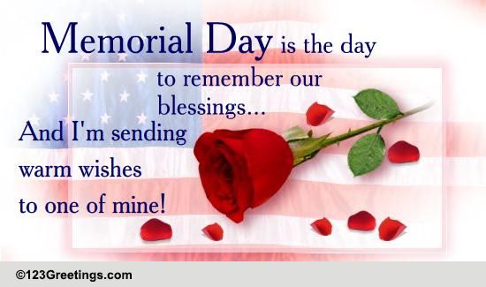 For Your Sweetheart On Memorial Day! Free Wishes eCards, Greeting Cards ...