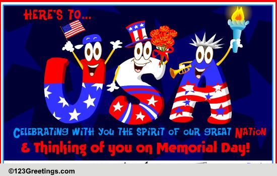 The Spirit Of Our Great Nation... Free Wishes eCards, Greeting Cards ...