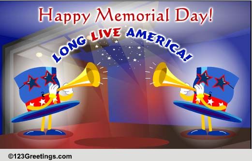 Long Live America! Free Wishes eCards, Greeting Cards | 123 Greetings