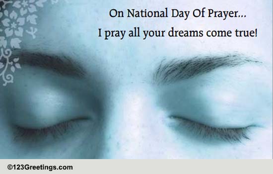 Divine Wishes For You. Free National Day of Prayer eCards | 123 Greetings