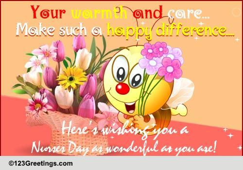 A Great Day! Free Nurses Day eCards, Greeting Cards | 123 Greetings