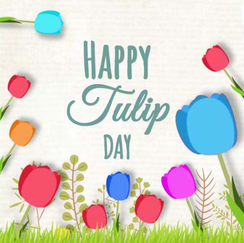 Happy Tulip Day! Free Tulip Day eCards, Greeting Cards | 123 Greetings