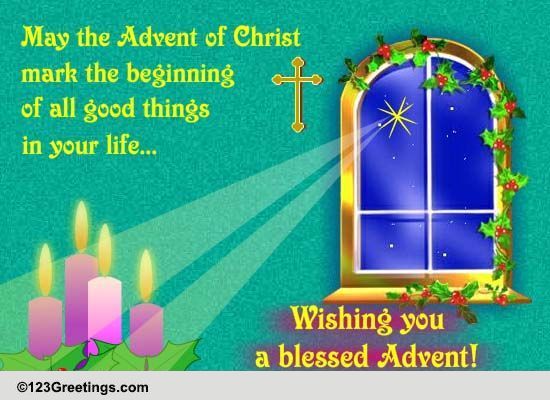 Advent Of Christ... Free Advent eCards, Greeting Cards | 123 Greetings