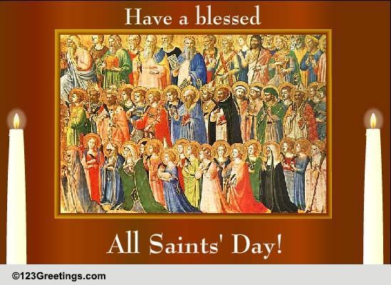 Praying For You... Free All Saints' Day eCards, Greeting Cards | 123 ...