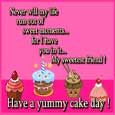 Cake Day Cards, Free Cake Day Wishes, Greeting Cards | 123 Greetings